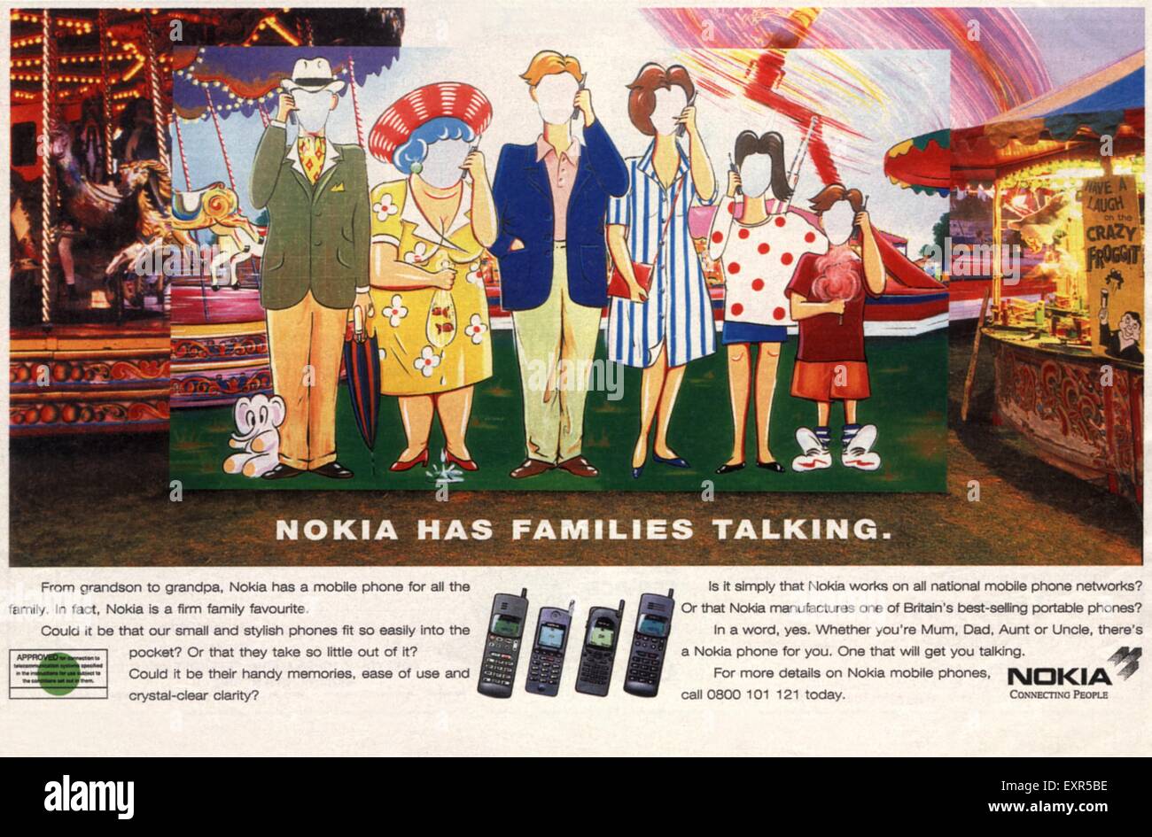 Nokia advert hi-res stock photography and images - Alamy