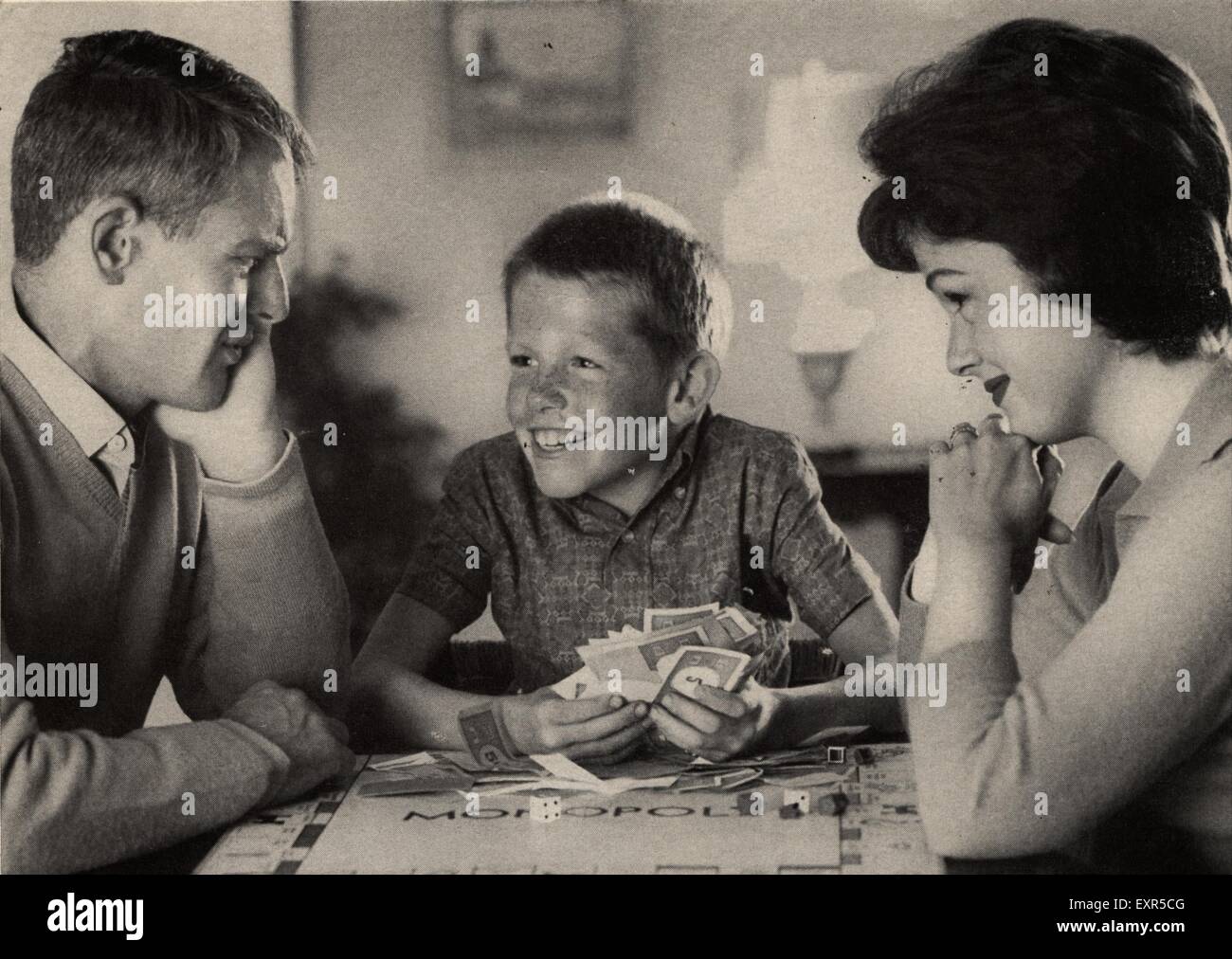 1950s USA Monopoly Magazine Advert (detail Stock Photo - Alamy