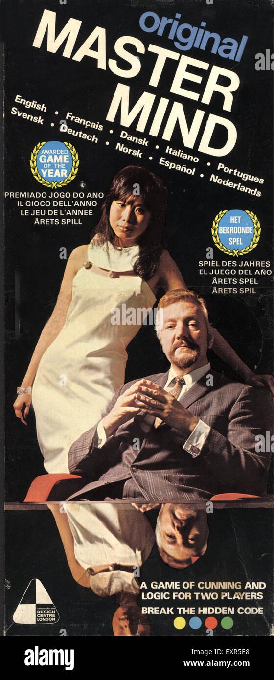 1970s UK Mastermind Game Magazine Advert Stock Photo - Alamy