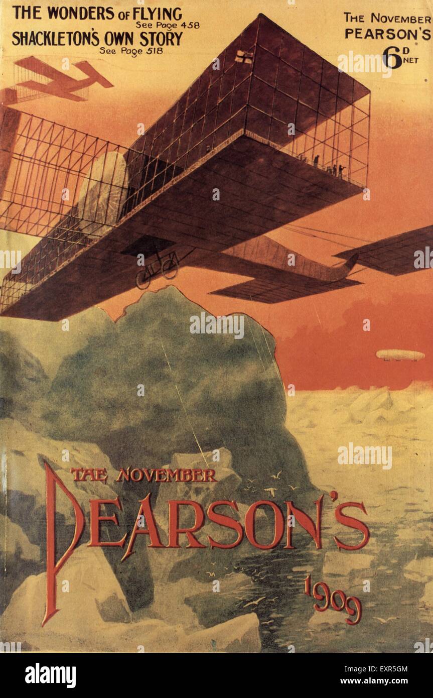 1900s USA Pearson's Poster Stock Photo - Alamy