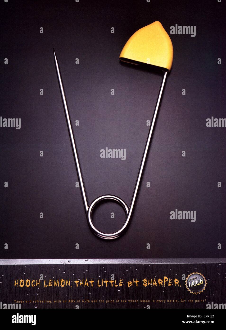 2000s UK Hooch Alcopops Magazine Advert Stock Photo - Alamy