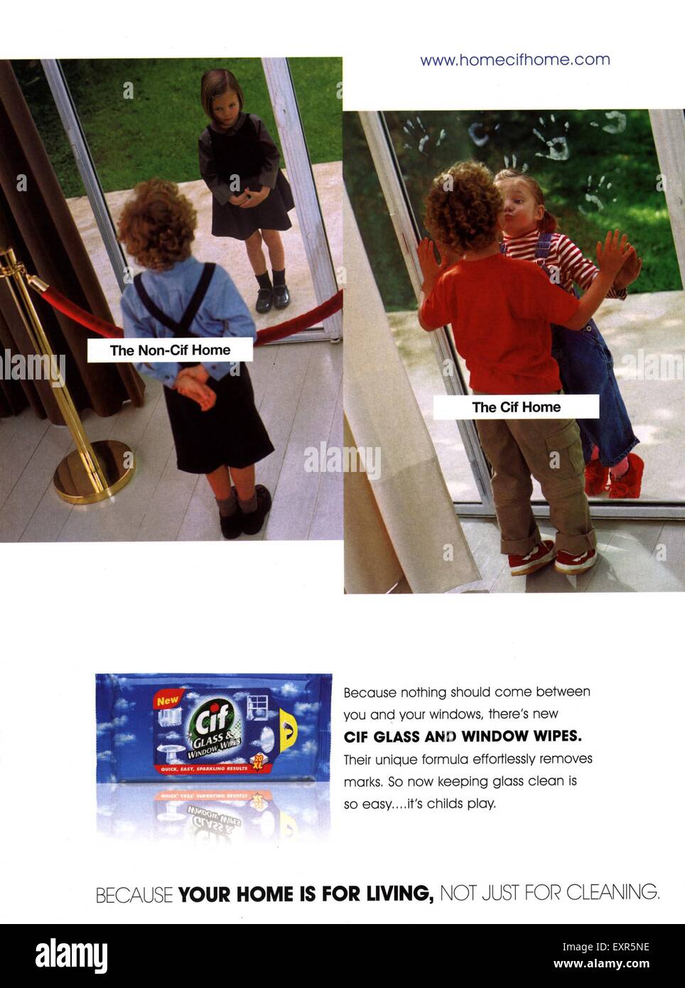 2000s UK Cif Magazine Advert Stock Photo - Alamy