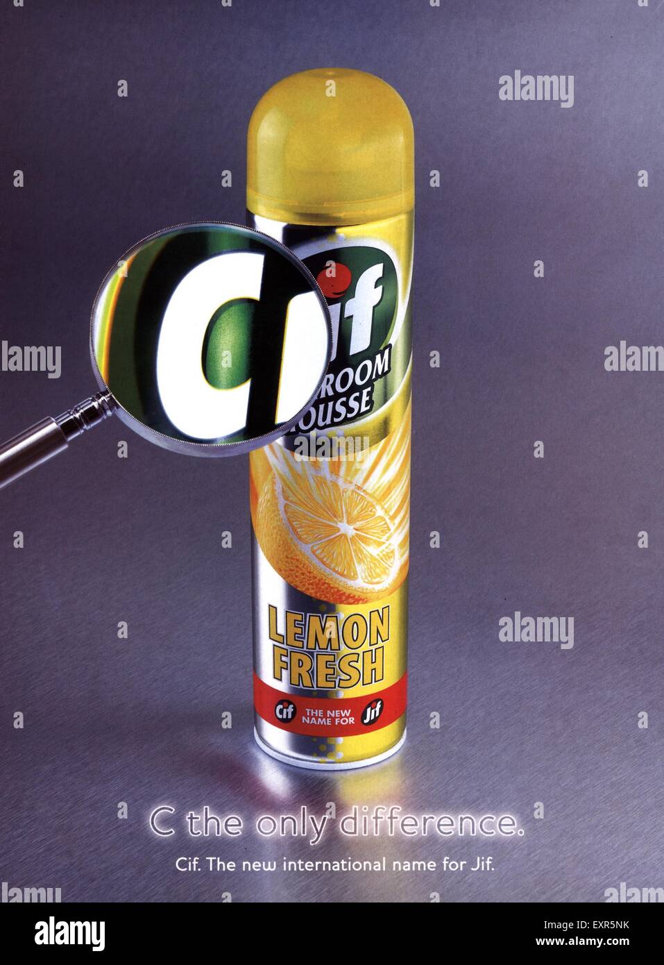2000s UK Cif Magazine Advert Stock Photo - Alamy