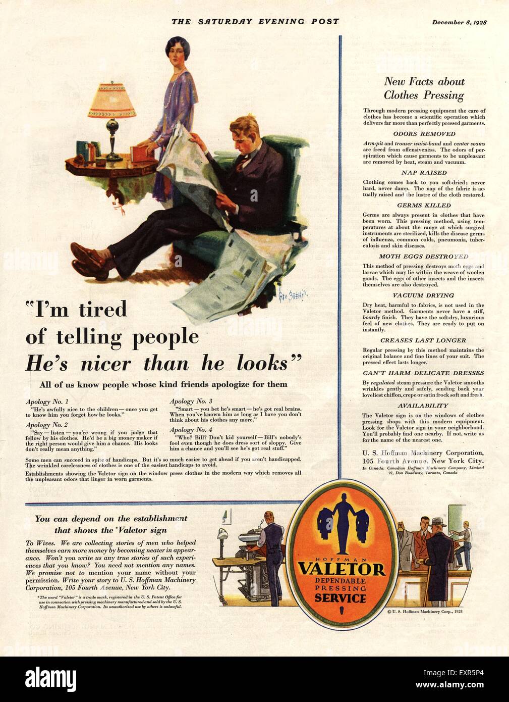 Ironing advert hi-res stock photography and images - Alamy