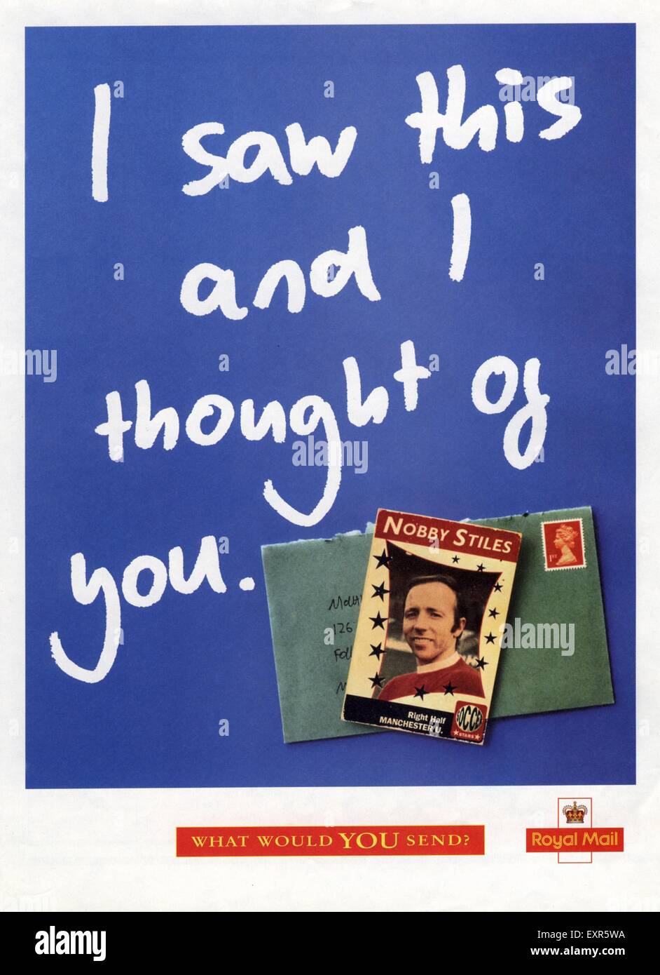 2000s UK The Royal Mail Magazine Advert Stock Photo - Alamy