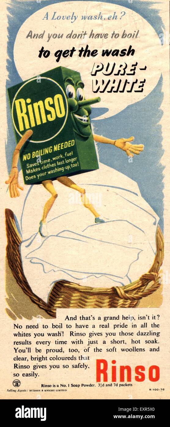 Rinso hi-res stock photography and images - Alamy