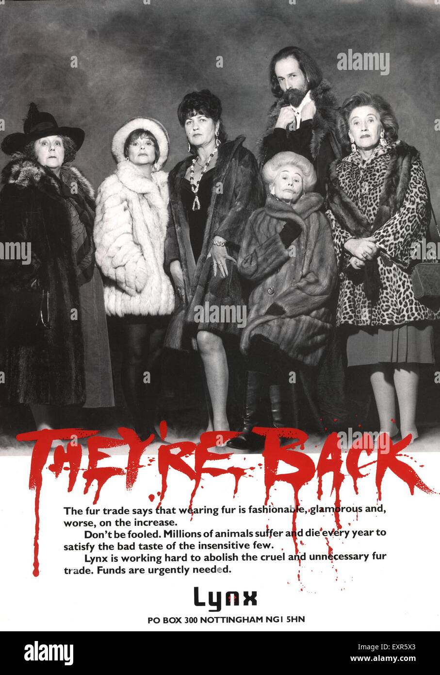 Lynx advert hi-res stock photography and images - Alamy