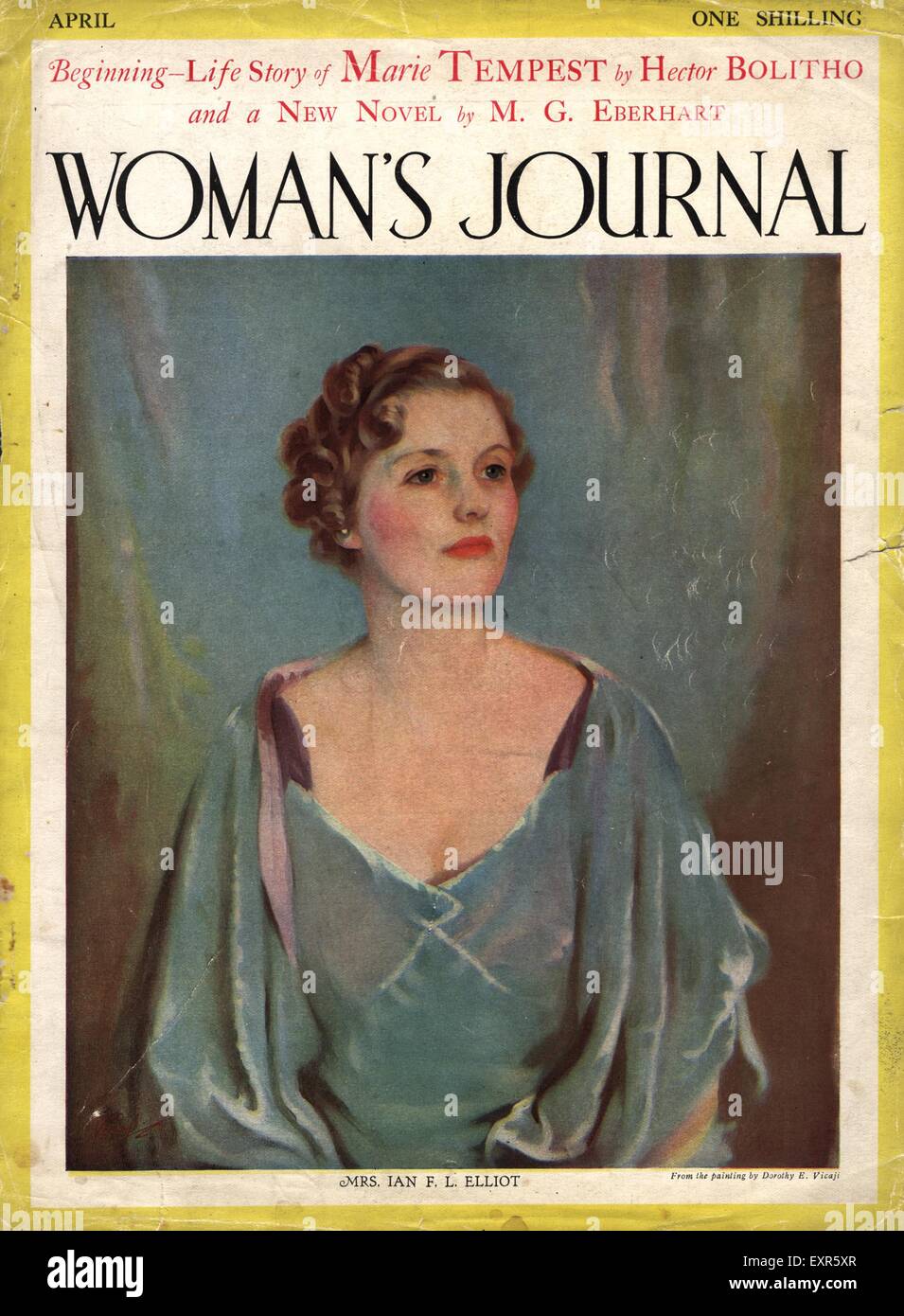 1940s UK Womans Journal Magazine Cover Stock Photo - Alamy