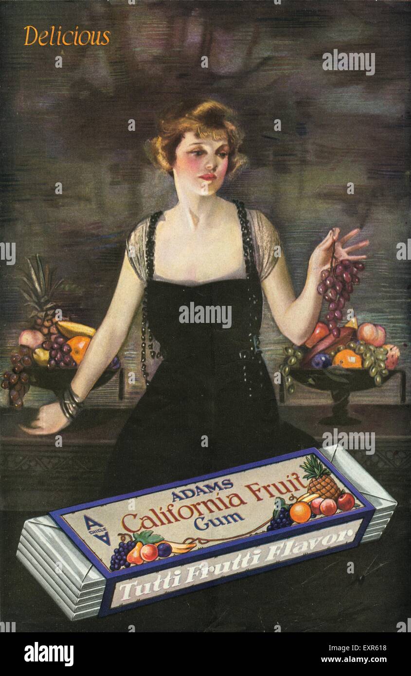 Chewing gum fruit hi-res stock photography and images - Alamy