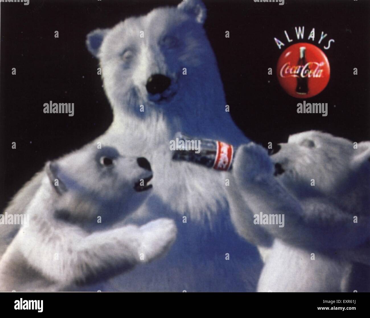 1990s UK Coca-Cola Magazine Advert Stock Photo - Alamy