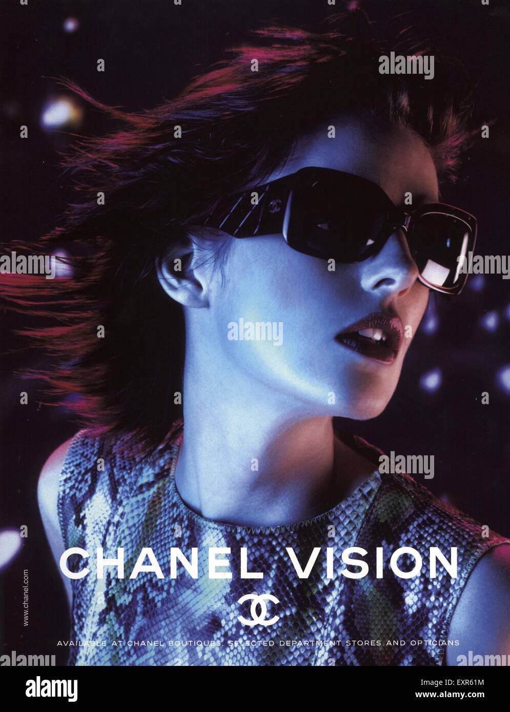 2000s UK Chanel Magazine Advert Stock Photo - Alamy