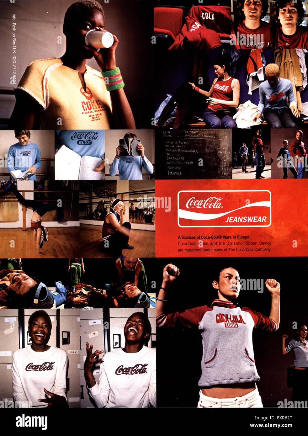 2000s UK Coca-Cola Magazine Advert Stock Photo - Alamy