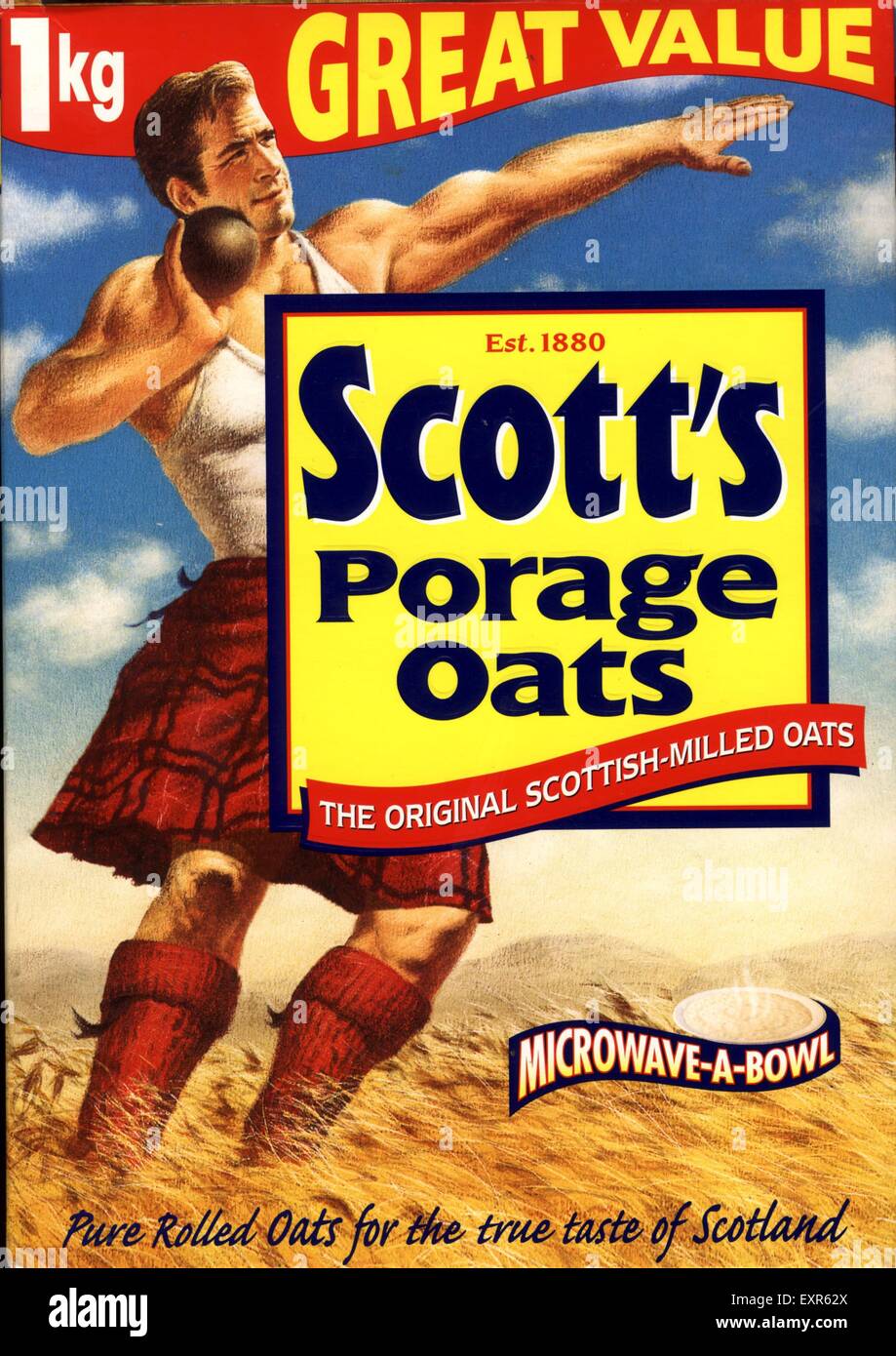 Scotts porage oats hi-res stock photography and images - Alamy