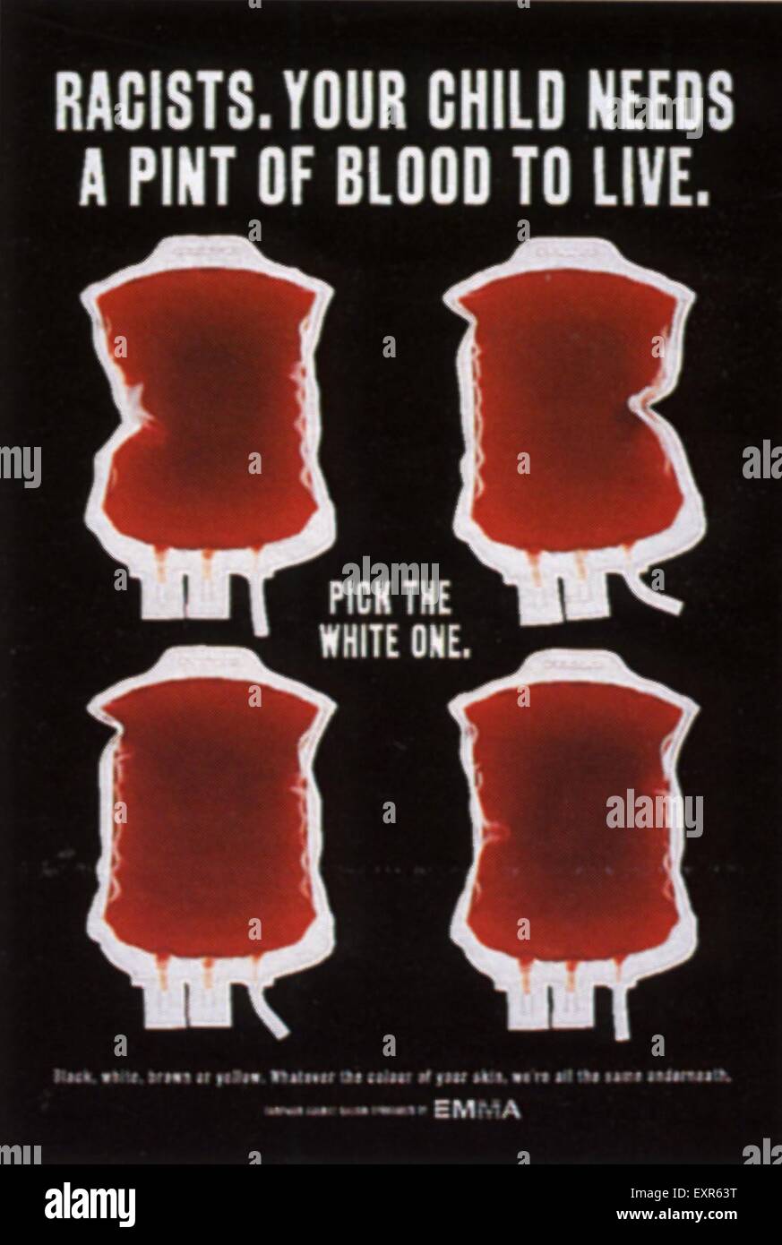 2000s UK Give Blood Magazine Advert Stock Photo - Alamy