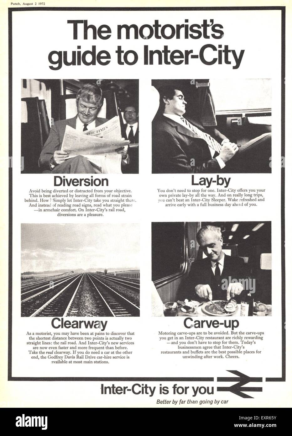 British railways advert hi-res stock photography and images - Alamy