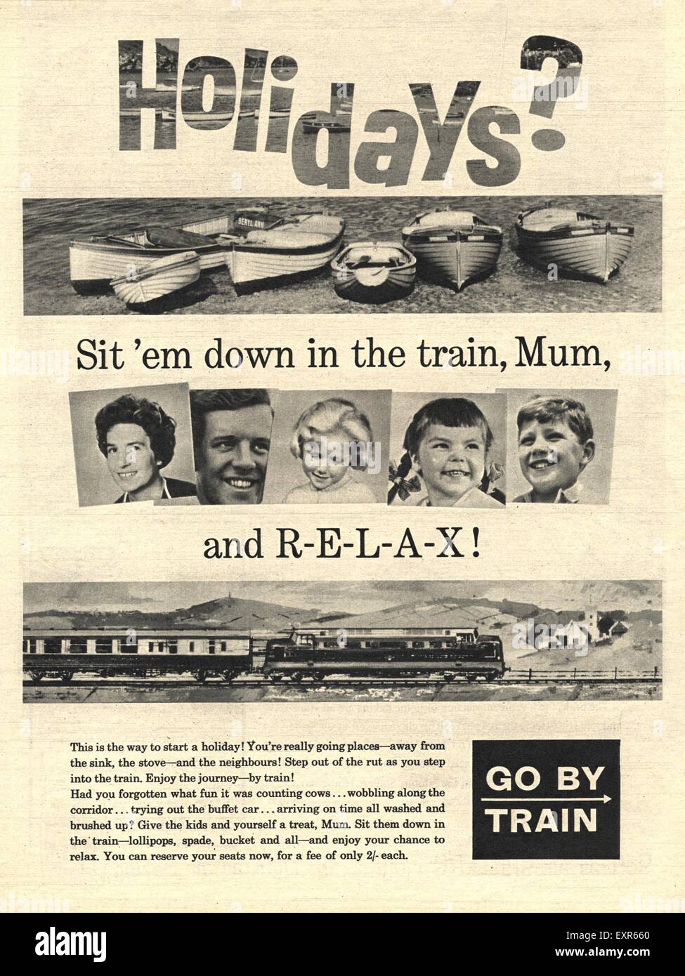 British rail 1950's hi-res stock photography and images - Alamy