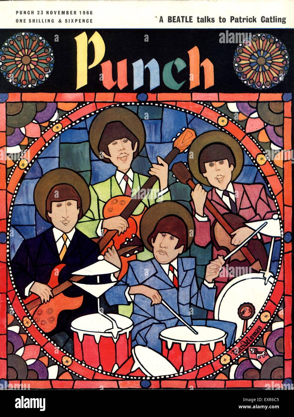 1960s UK Punch Magazine Cover Stock Photo - Alamy