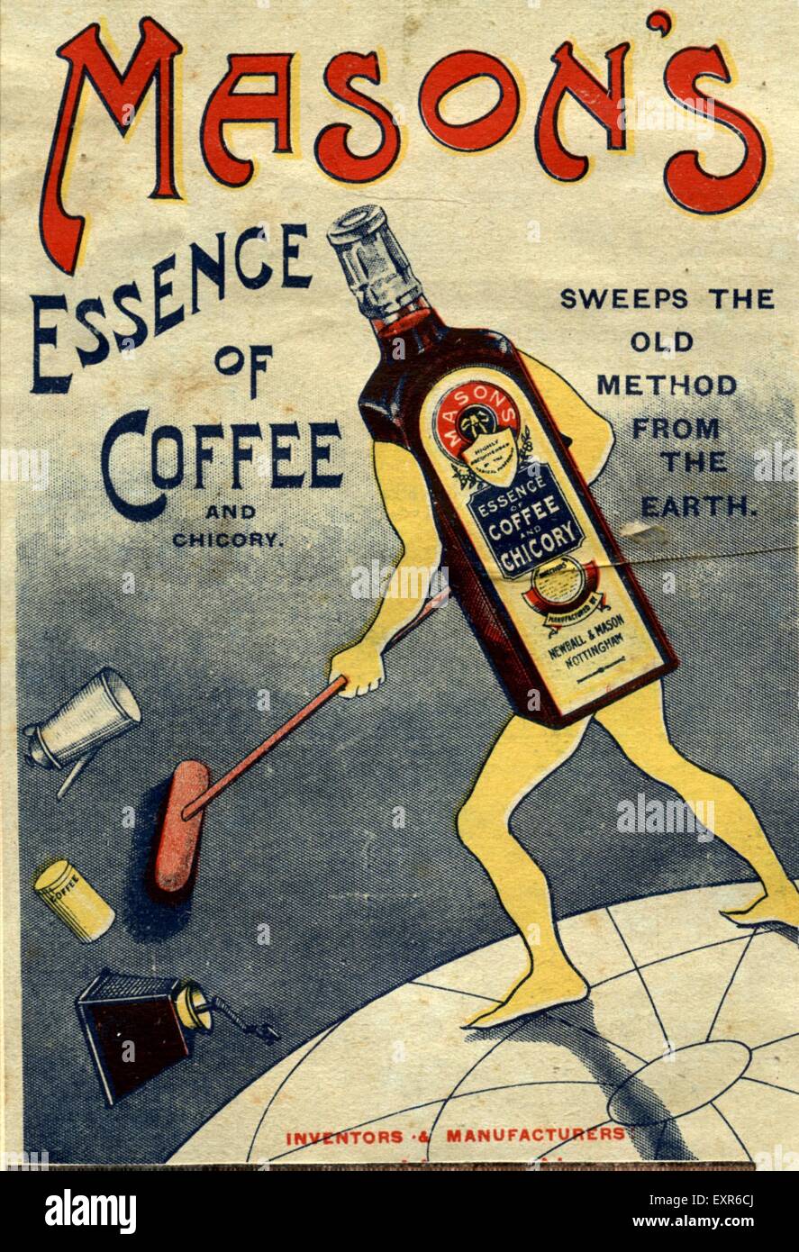 1890s UK Mason's Magazine Advert Stock Photo - Alamy