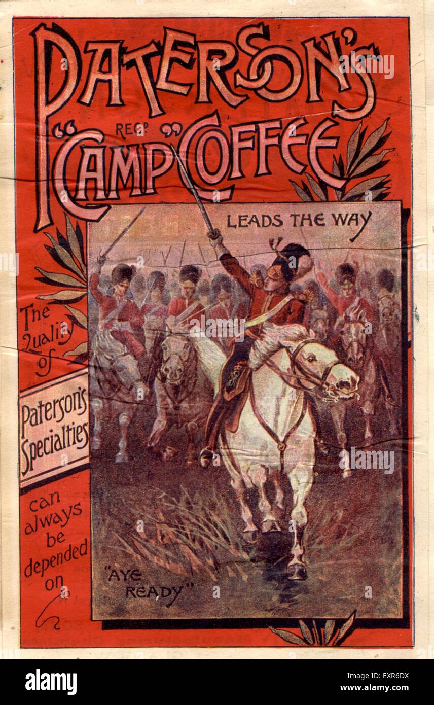 1890s UK Camp Magazine Advert Stock Photo - Alamy