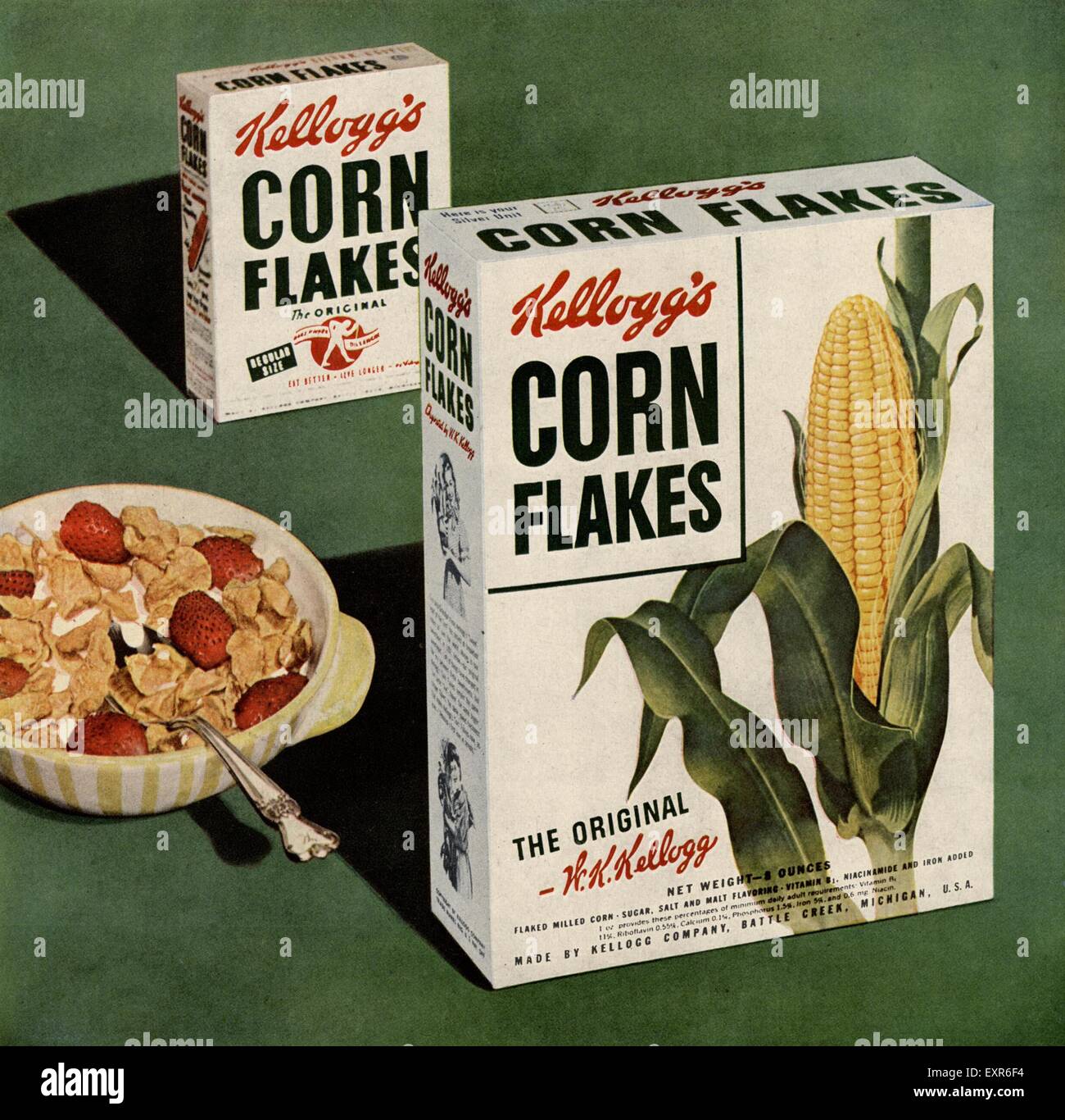 Corn Flakes Advert High Resolution Stock Photography and Images - Alamy