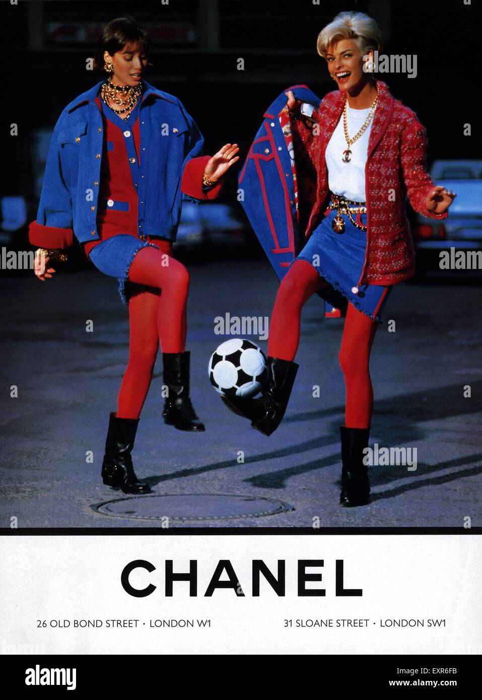 Linda evangelista chanel hi-res stock photography and images - Alamy