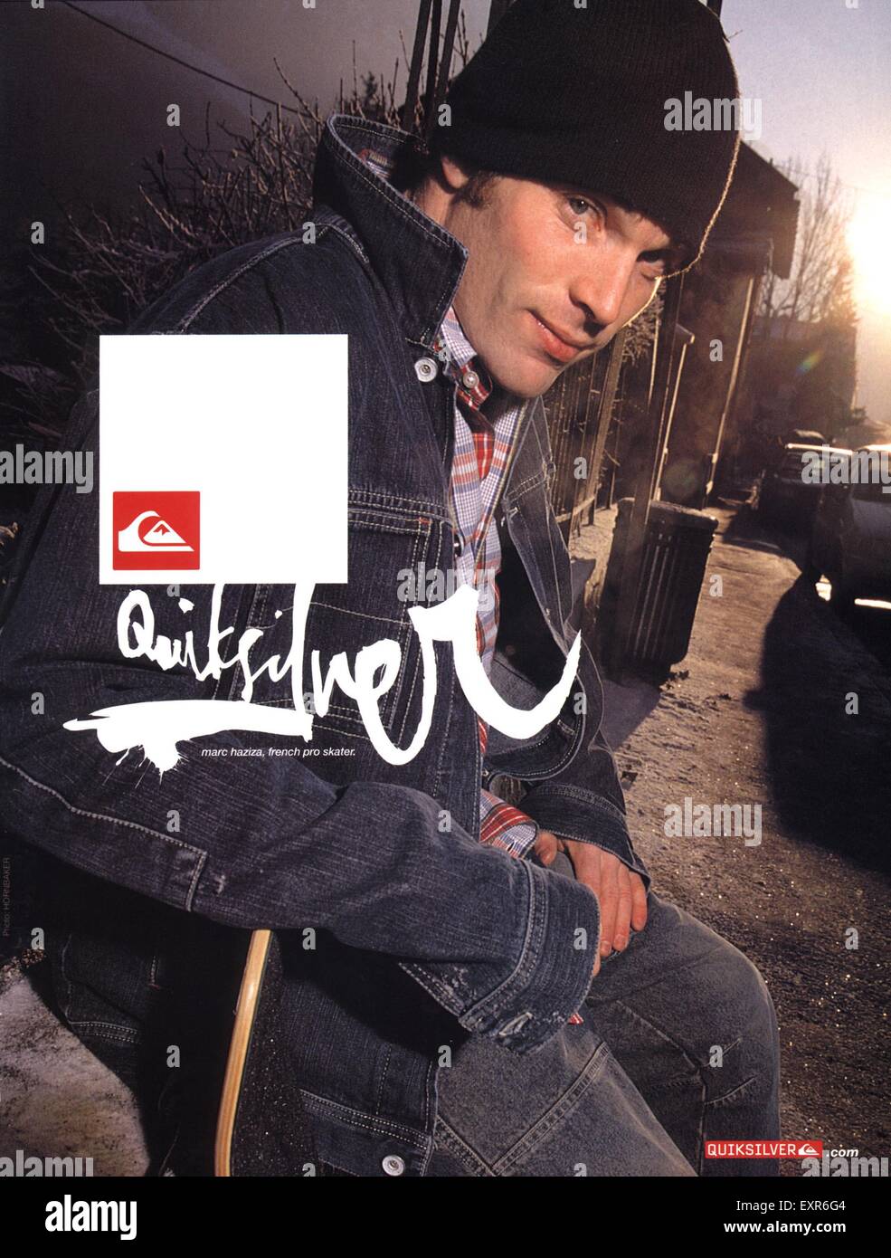 2000s UK Quicksilver Magazine Advert Stock Photo - Alamy