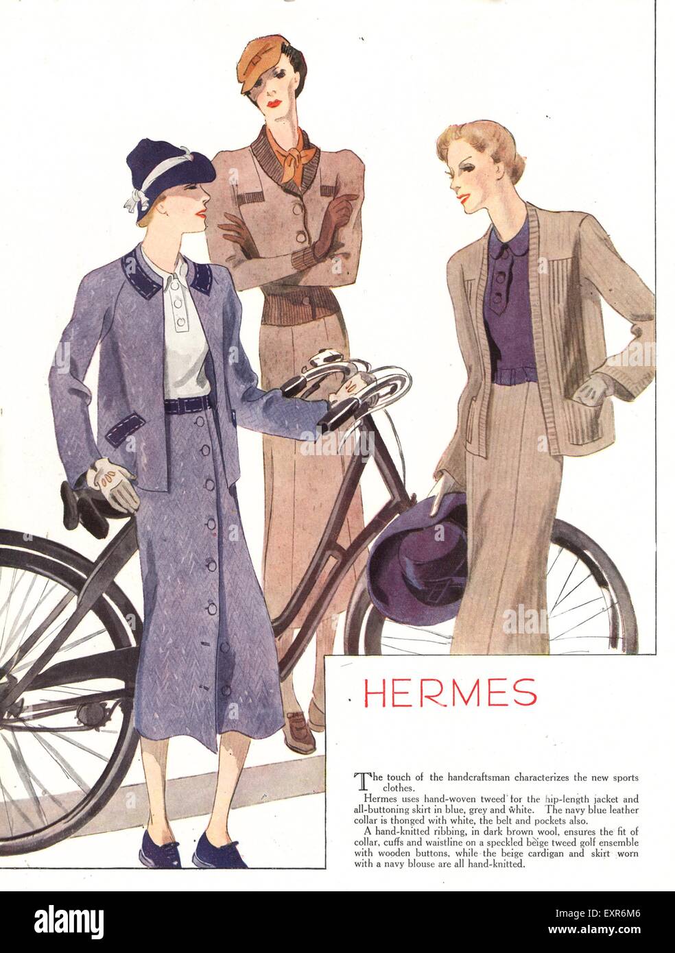 1930s UK Hermes Magazine Plate Stock Photo - Alamy