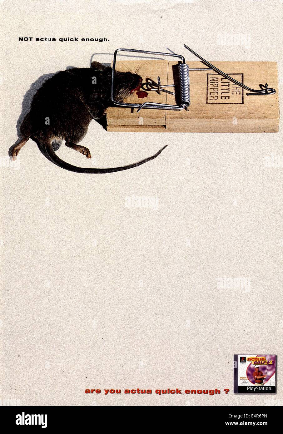 2000s UK Computer Games Actua Magazine Advert Stock Photo - Alamy