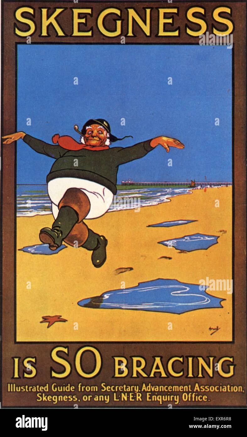 Skegness poster hi-res stock photography and images - Alamy