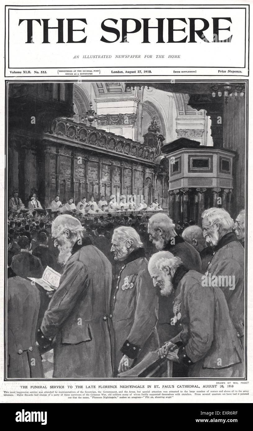 1910s UK The Sphere Magazine Cover Stock Photo - Alamy