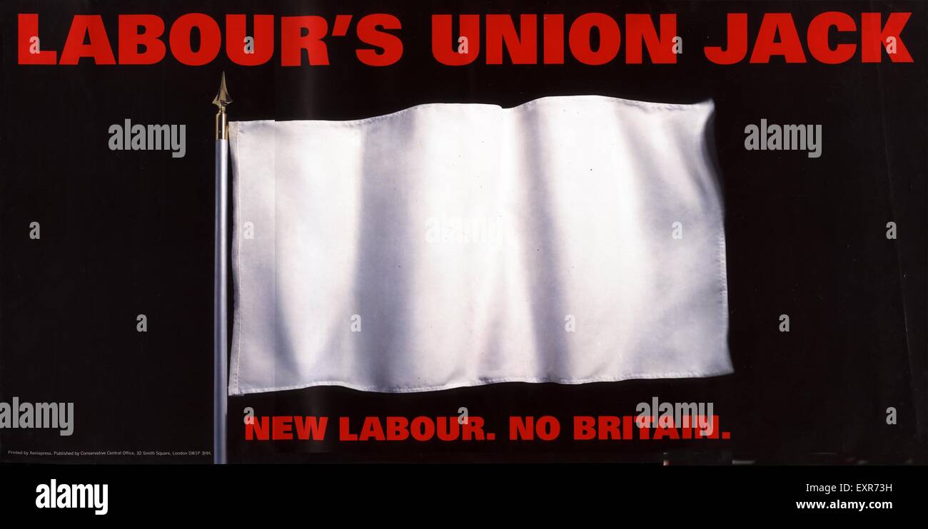 Labour 1997 poster hi-res stock photography and images - Alamy
