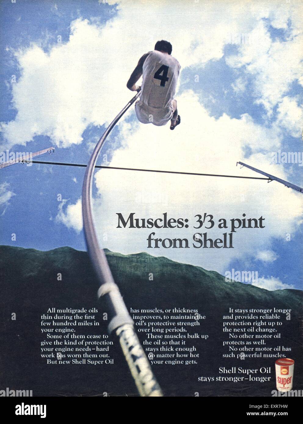 1960s UK Shell Magazine Advert Stock Photo - Alamy