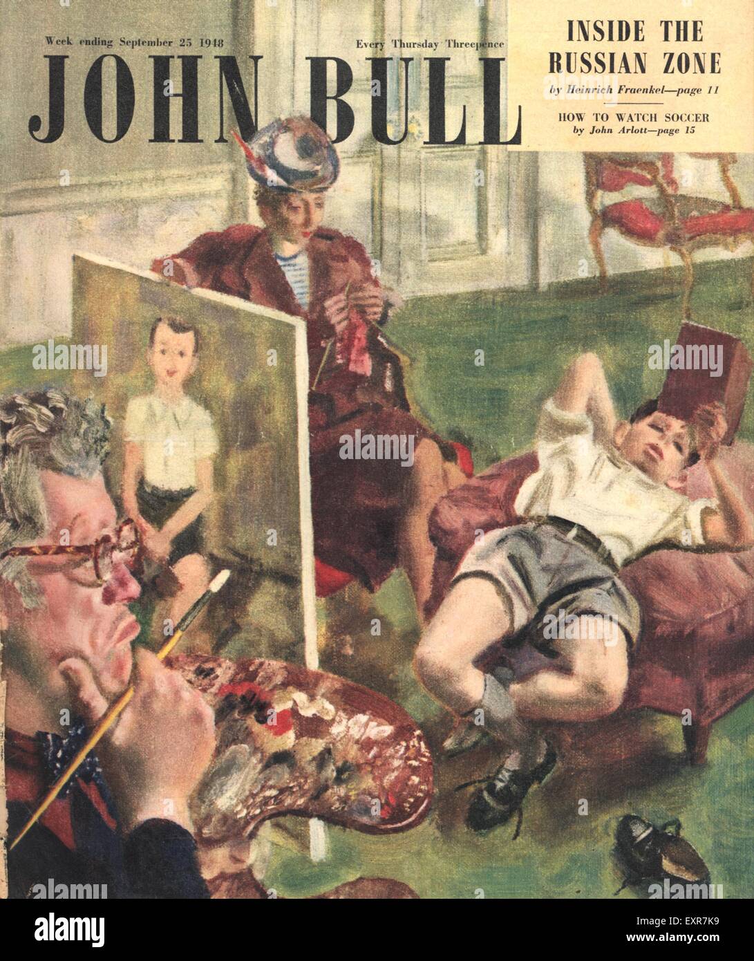 John bull magazine cover 1940s hi-res stock photography and images - Alamy