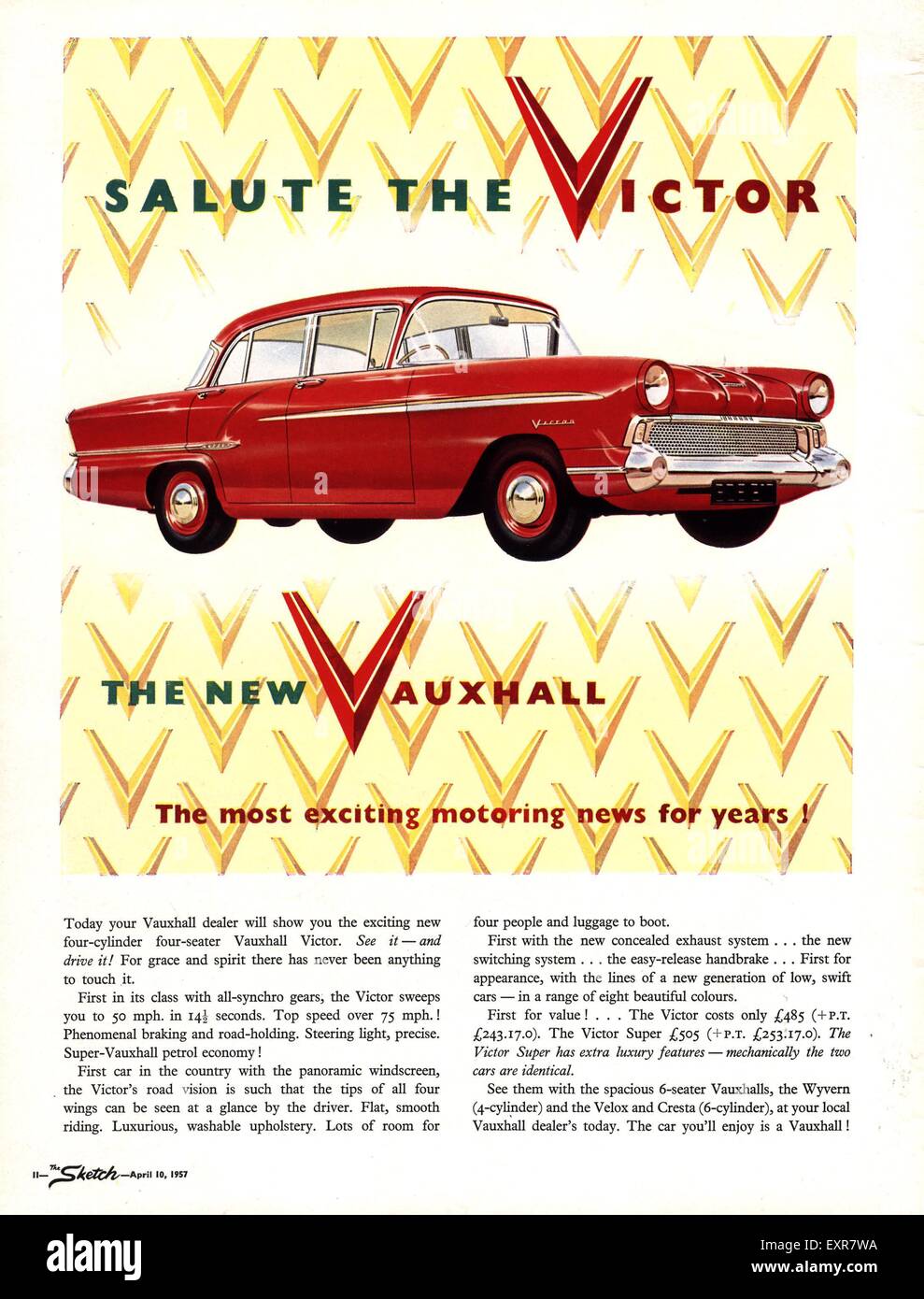 1957 vauxhall victor hi-res stock photography and images - Alamy