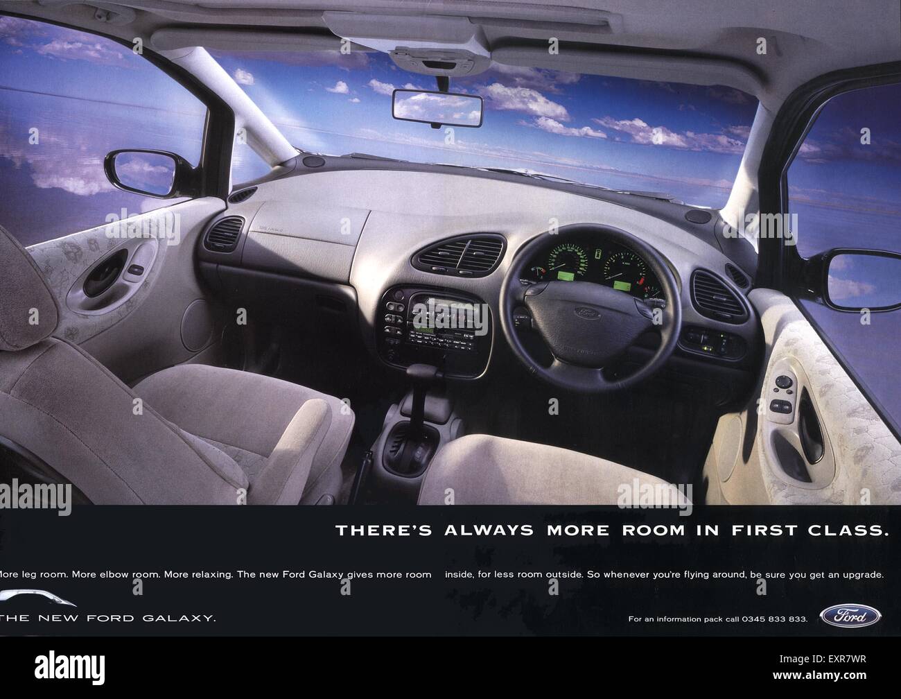 1990s UK Ford Magazine Advert Stock Photo - Alamy