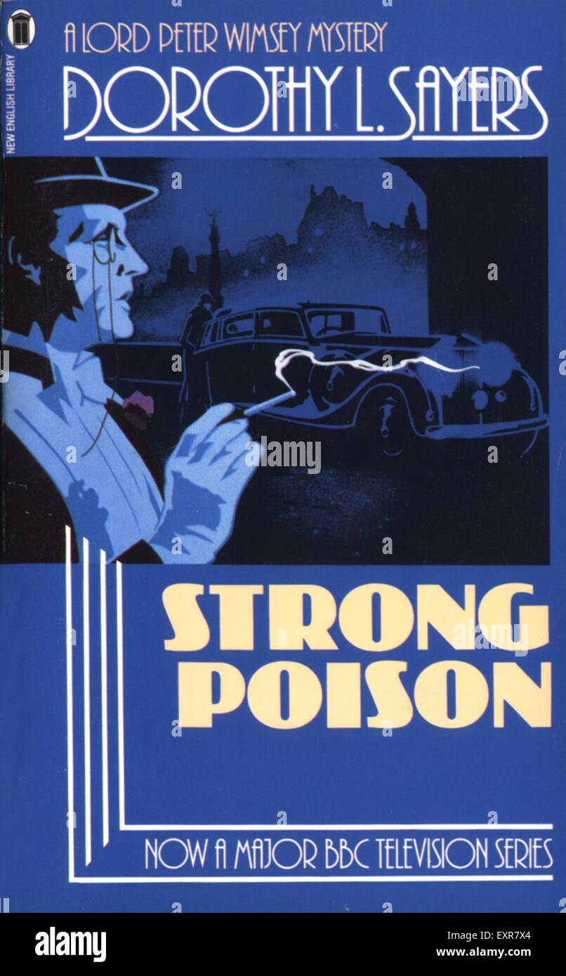 1990s UK Strong Poison Book Cover Stock Photo - Alamy