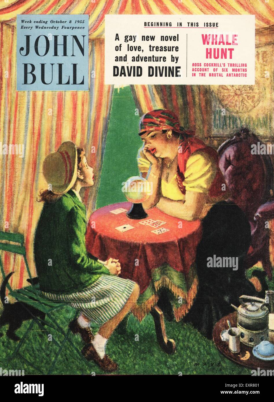 1950s UK John Bull Magazine Cover Stock Photo - Alamy