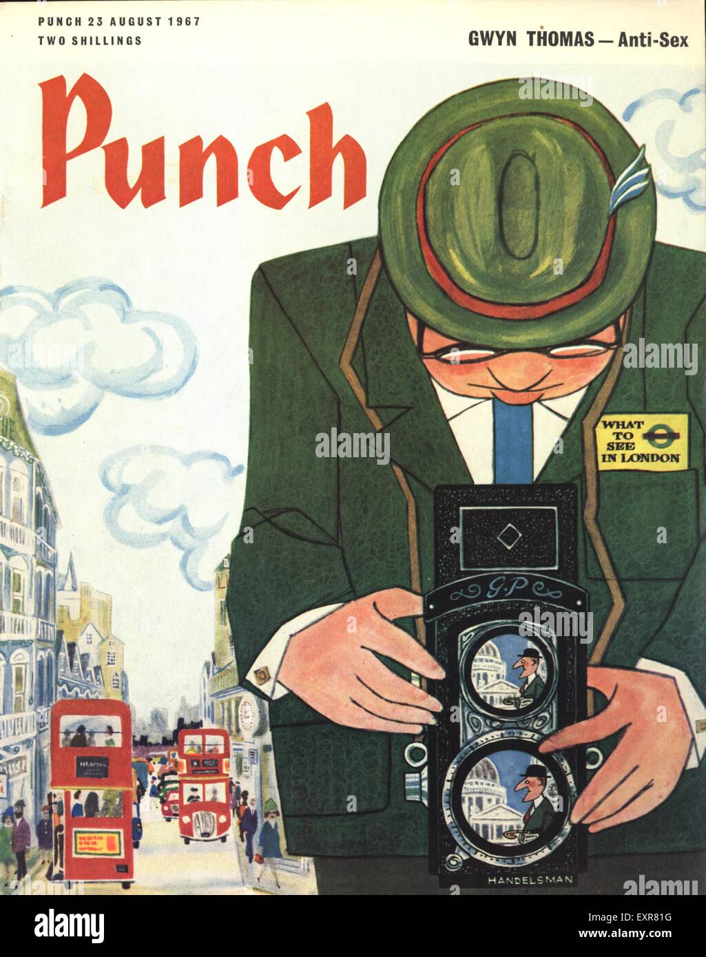 1960s UK Punch Magazine Cover Stock Photo - Alamy