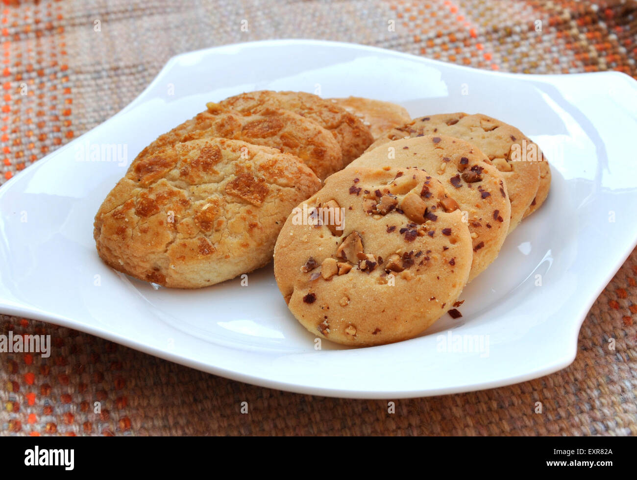 Nutty biscuit hi-res stock photography and images - Alamy