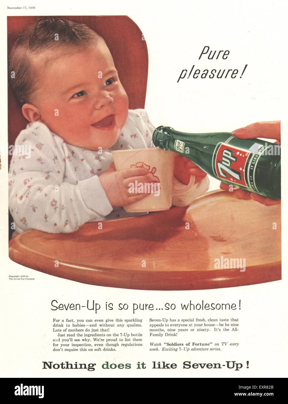 7up magazine advert hi-res stock photography and images - Alamy