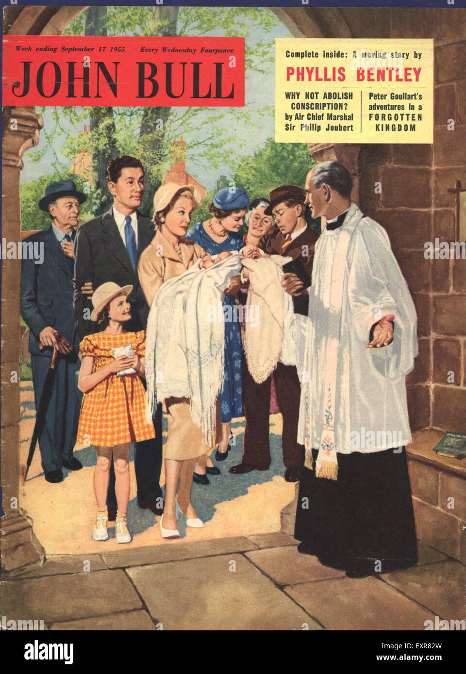 1950s UK John Bull Magazine Cover Stock Photo - Alamy