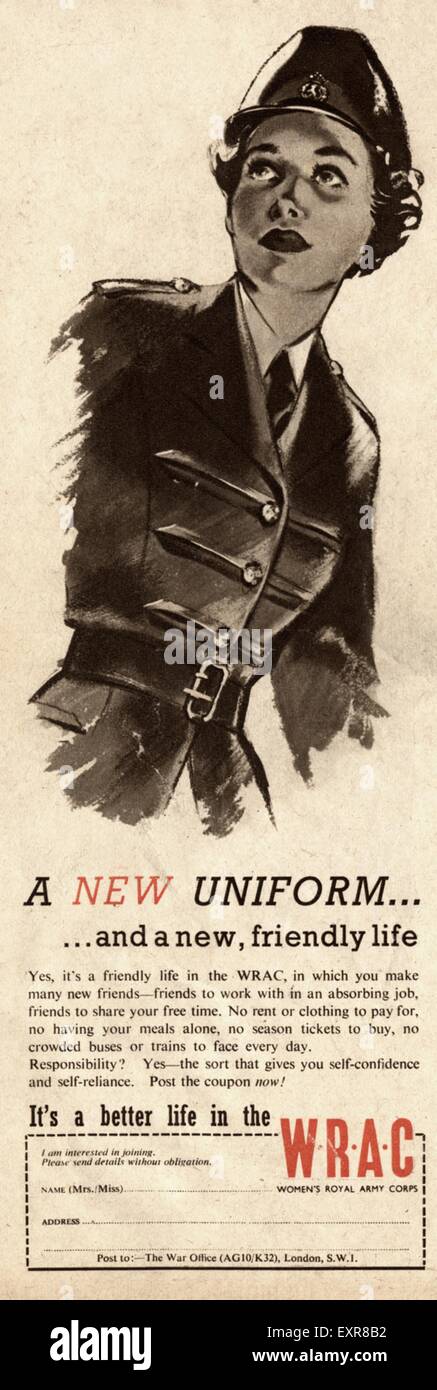 Womens royal army corps hi-res stock photography and images - Alamy