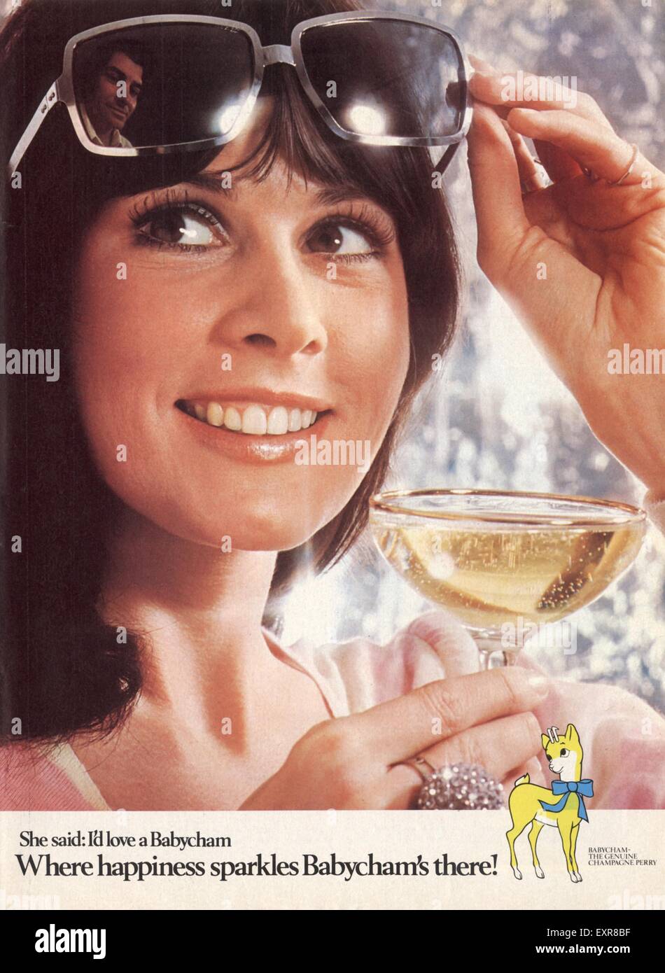 Babycham 1970s hi-res stock photography and images - Alamy