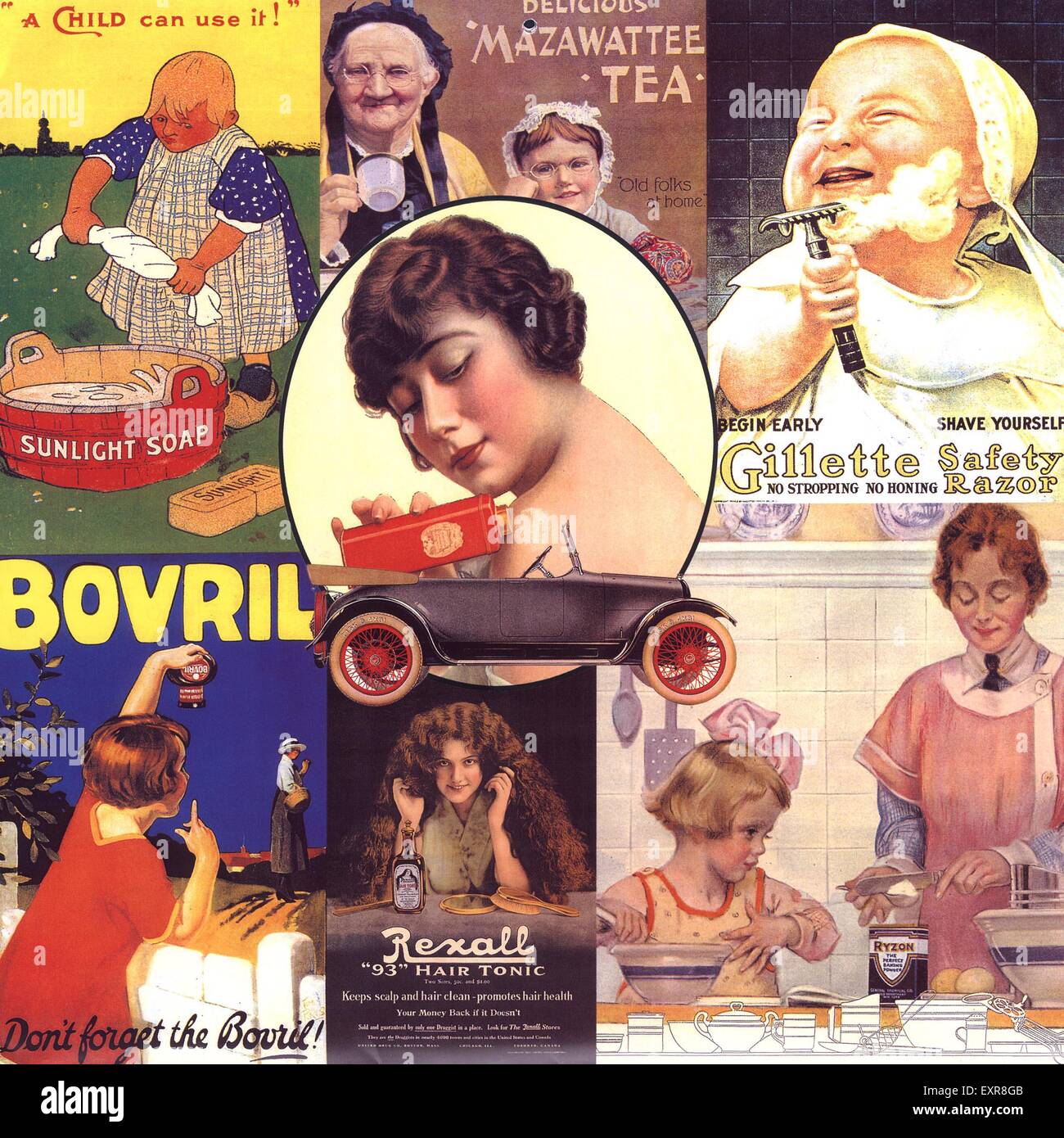 1910s UK Advertising Archives Montage Page Catalogue/ Brochure Plate ...
