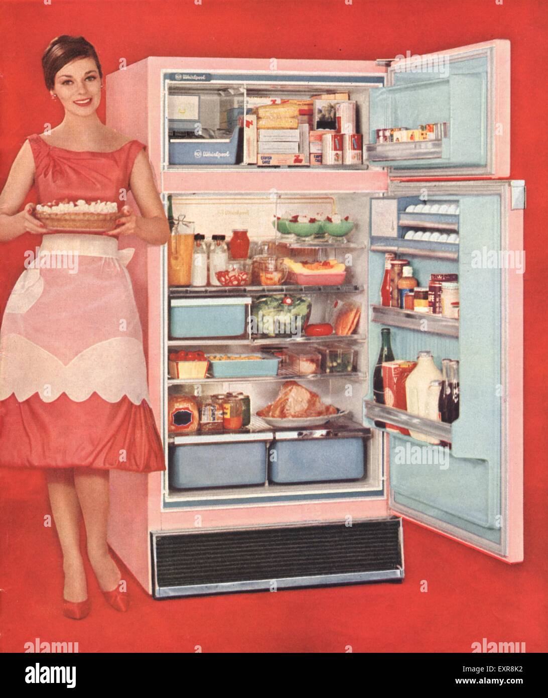 1960s USA Whirlpool Magazine Advert Stock Photo - Alamy
