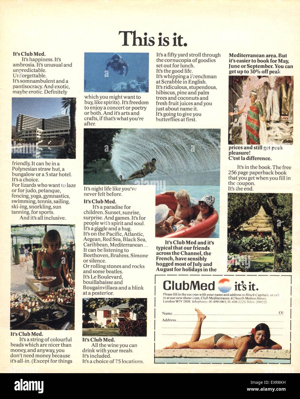 1970s tourism hi-res stock photography and images - Alamy