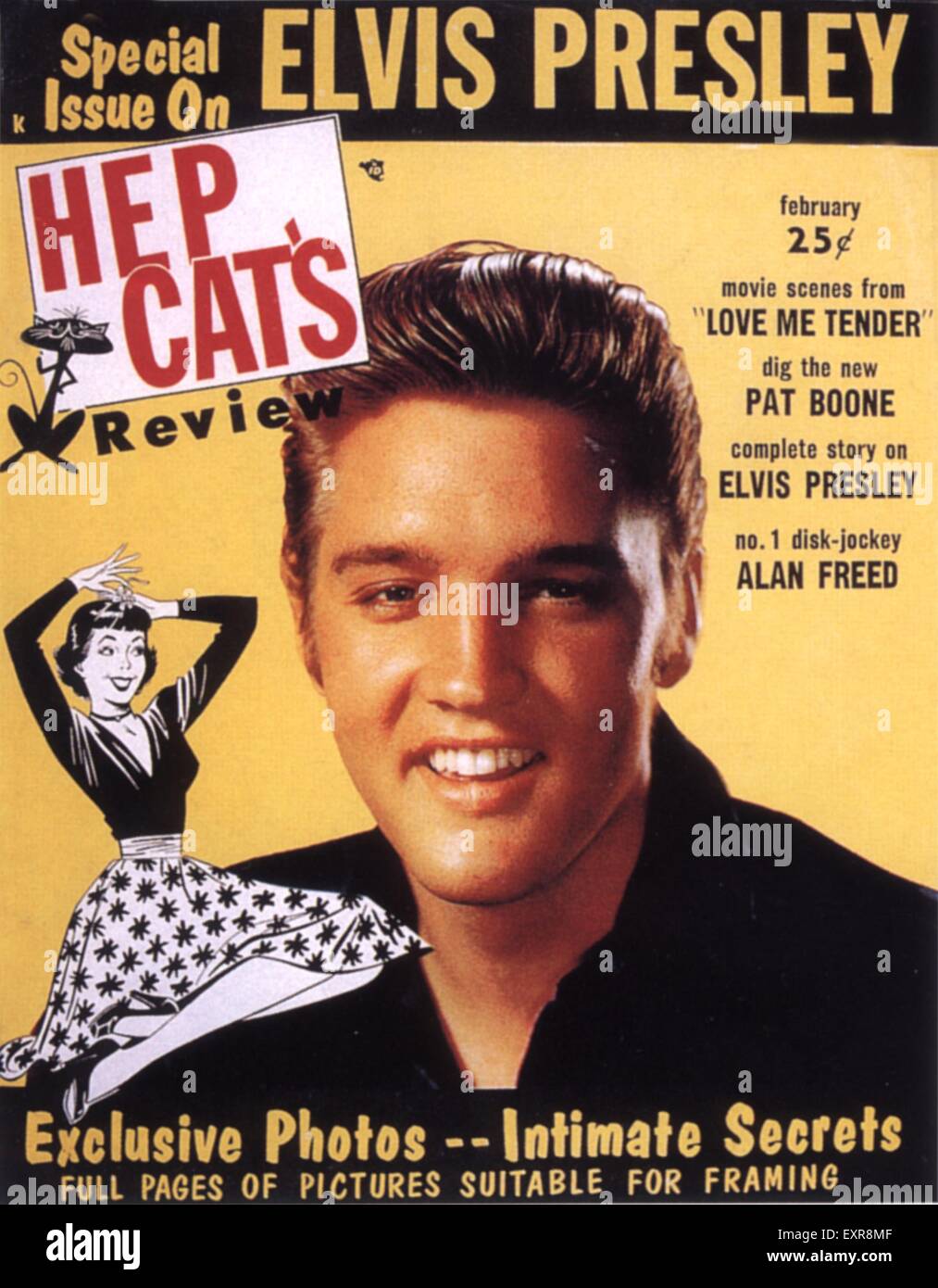 1950s USA Hep Cats Review Magazine Cover Stock Photo - Alamy