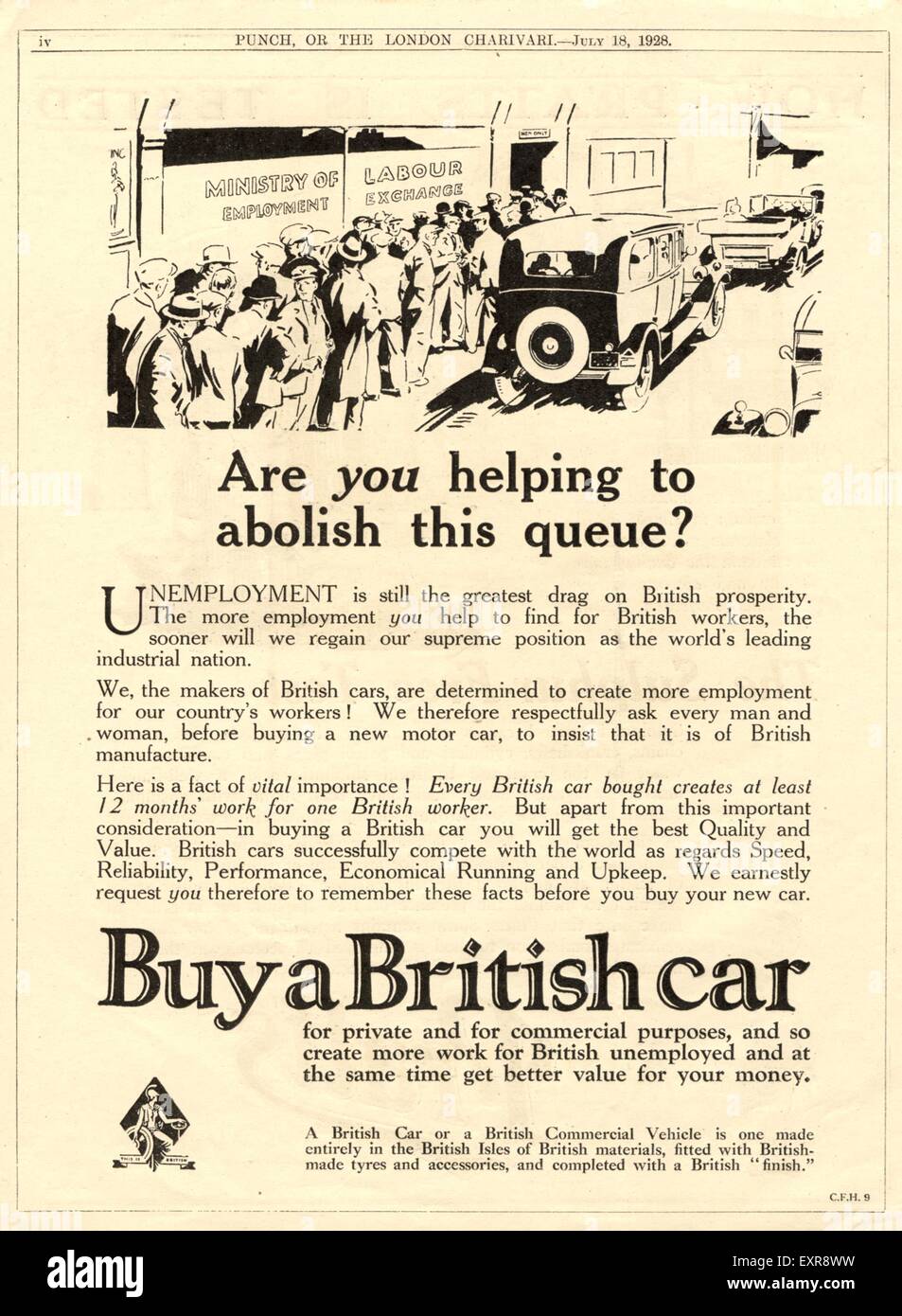 1920s UK Buy British Magazine Advert Stock Photo - Alamy