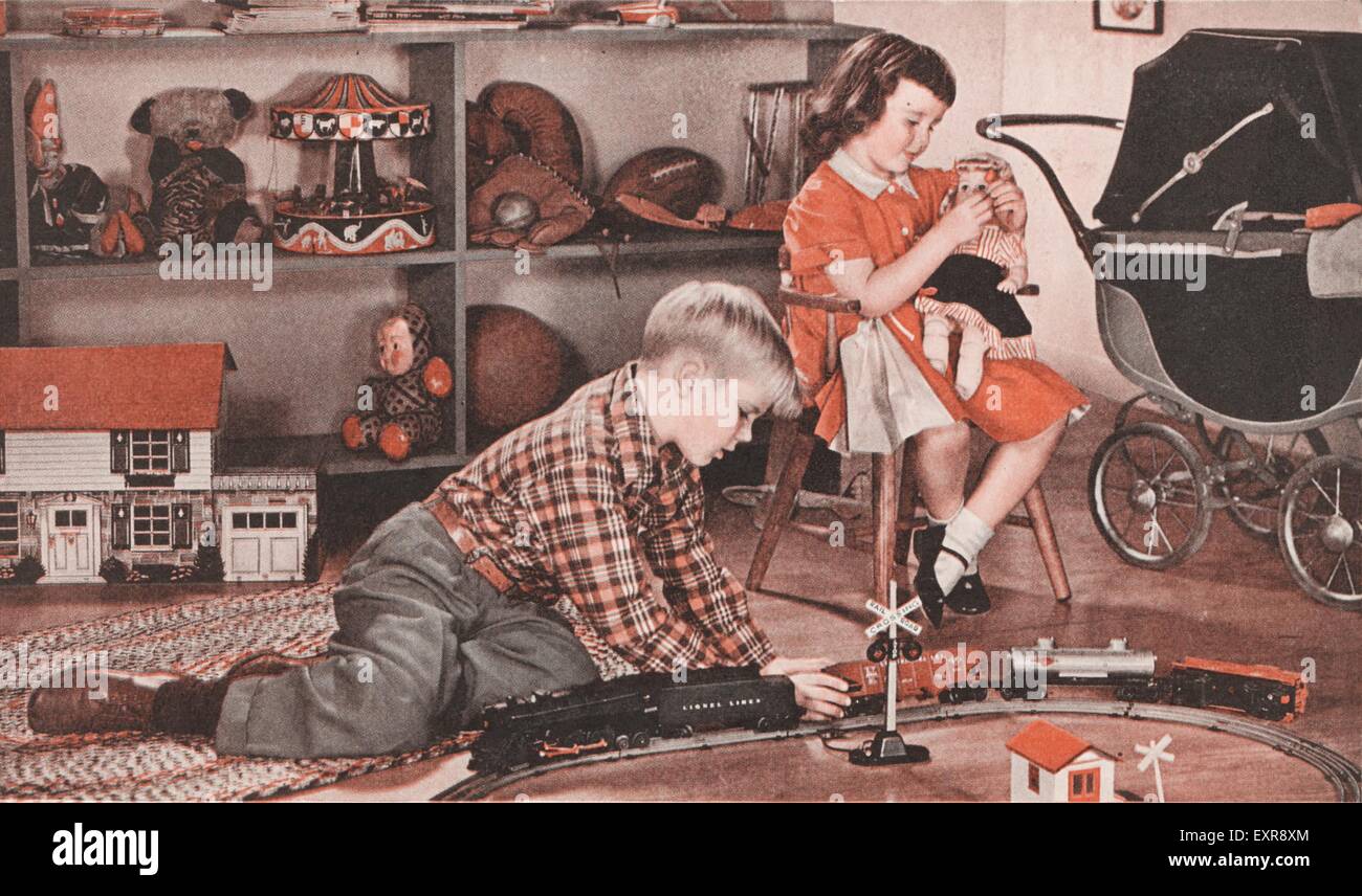 1950s toys hi-res stock photography and images - Alamy