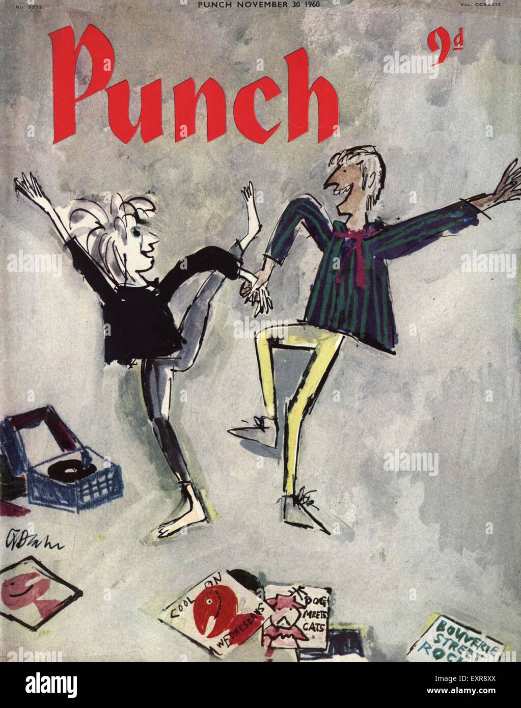 1960s UK Punch Magazine Cover Stock Photo - Alamy